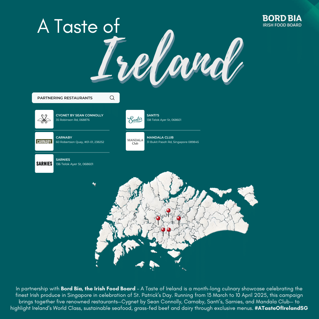 A Taste of Ireland: Where Singapore’s Favourite Chefs Celebrate Irish ...
