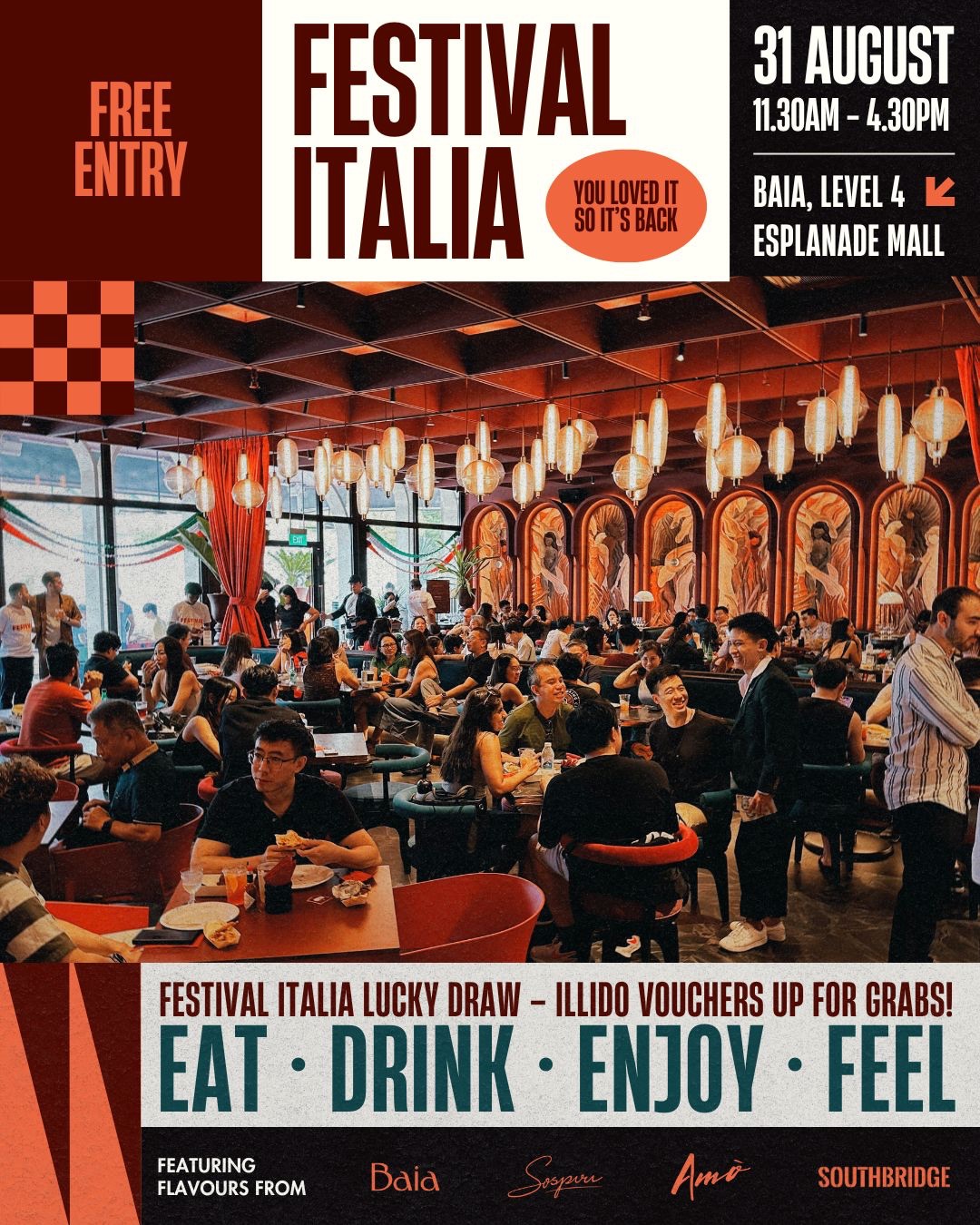 Festival Italia 2.0: A One-Day Rooftop Feast of Italian Flavours at Baia - In Chef Mode