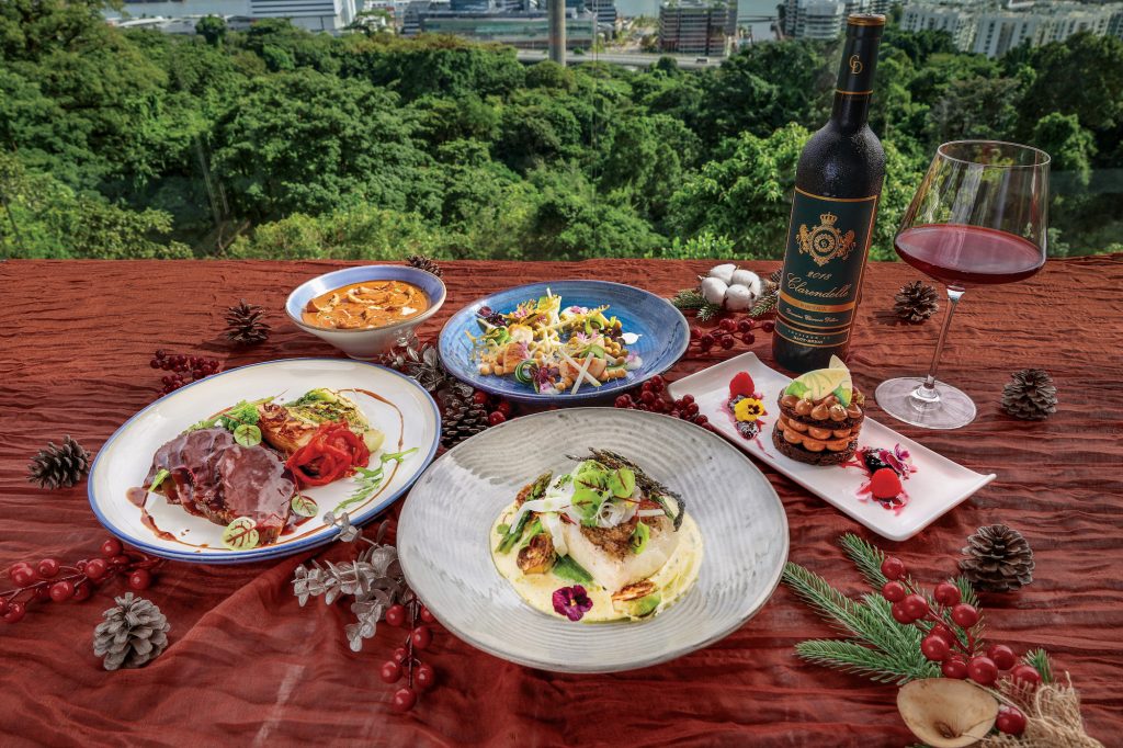 Festive Hilltop Dining at Mount Faber Peak: Arbora, Dusk and The ...